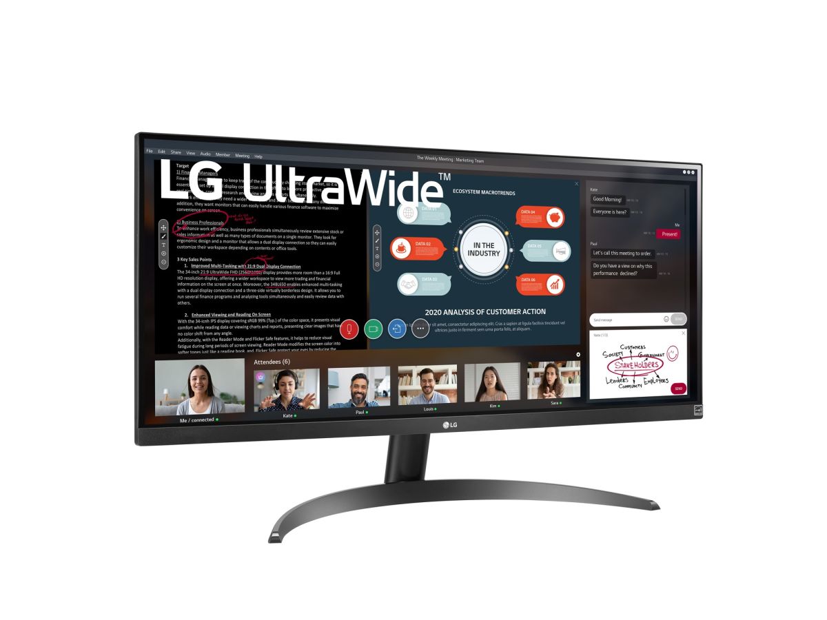 LG UltraWide/29WP500-B/29"/IPS/2560x1080/75Hz/5ms/Black/2R 29WP500-B ...